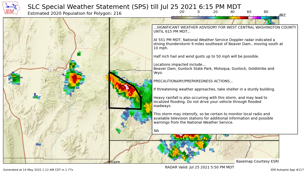IEM :: SPS from NWS SLC IEM :: SPS from NWS SLC